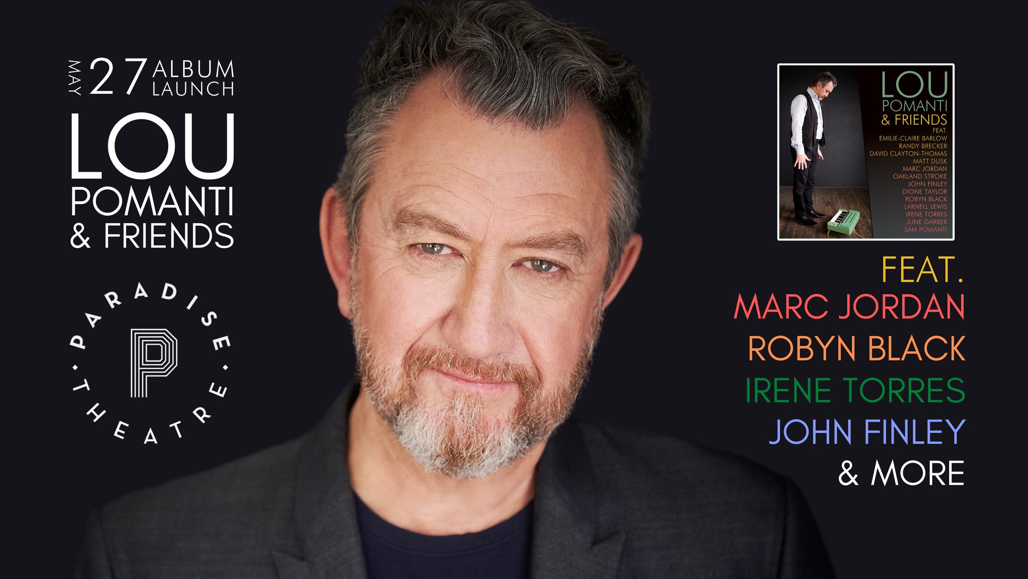 Lou Pomanti’s new album features all-star cast of Canadian talent